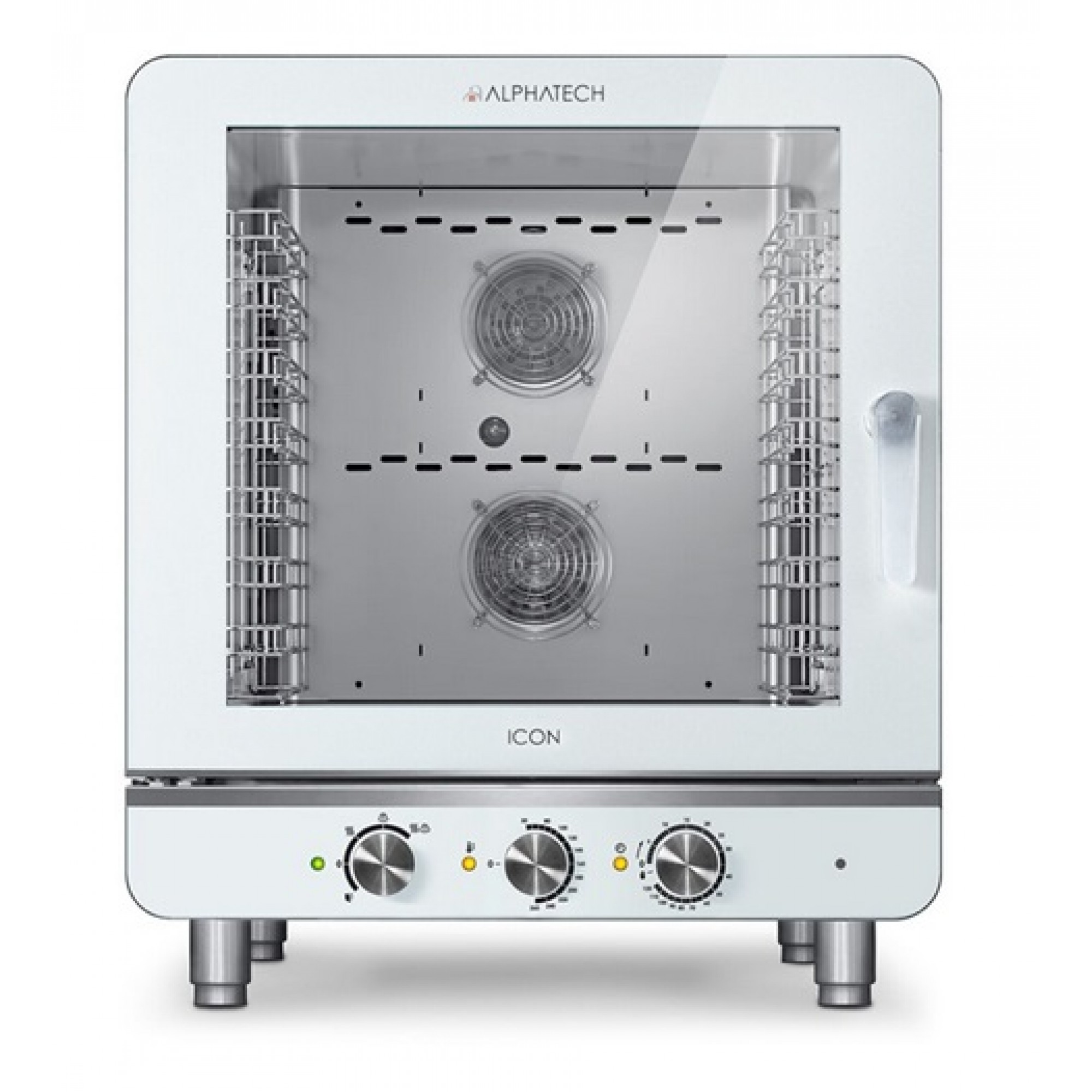 ALPHATECH ICON 7 TÁLCÁS KOMBISÜTŐ, MANUÁLIS VEZÉRLÉS